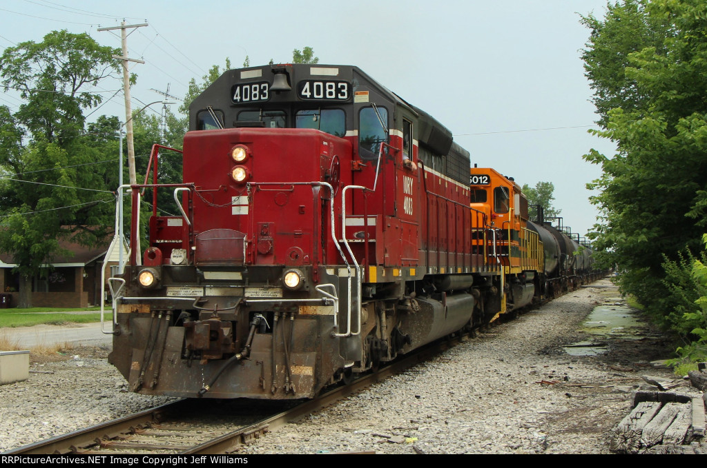 IORY 4083 Heads South